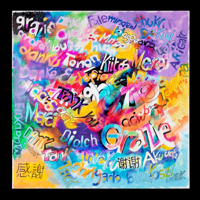 painting 26 s/col A thousand languages are holding back the process of ...