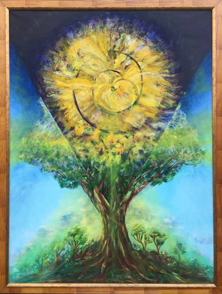 World Tree Painting by Promotion Gallery | Saatchi Art
