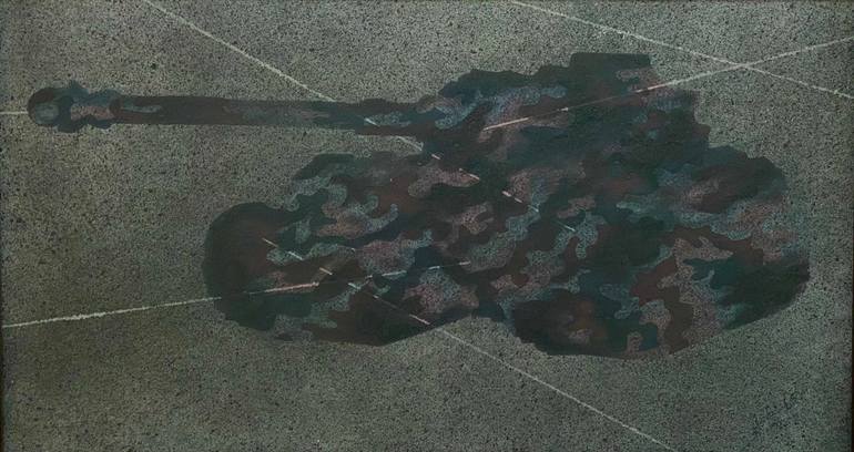 Tank-1 Painting by Aisha Cahn | Saatchi Art