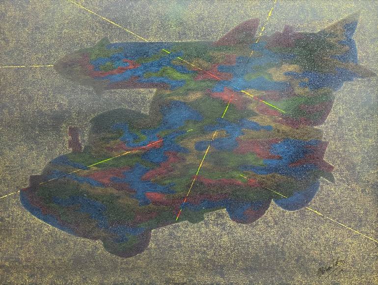 Tank-2 Painting by Aisha Cahn | Saatchi Art