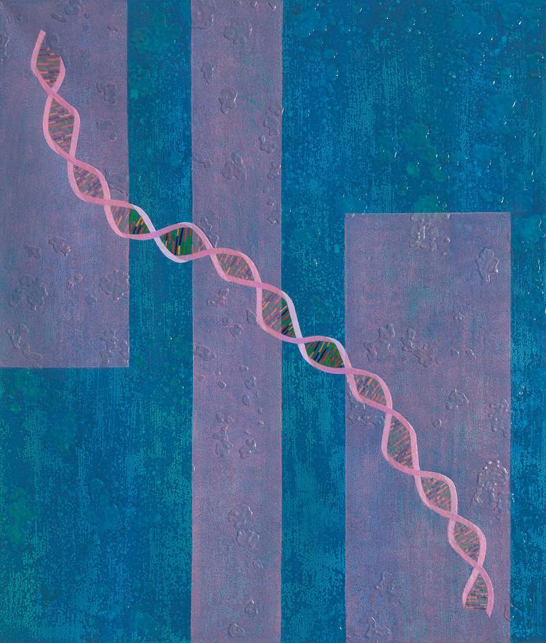Ribbons 3 Painting by Aisha Cahn | Saatchi Art