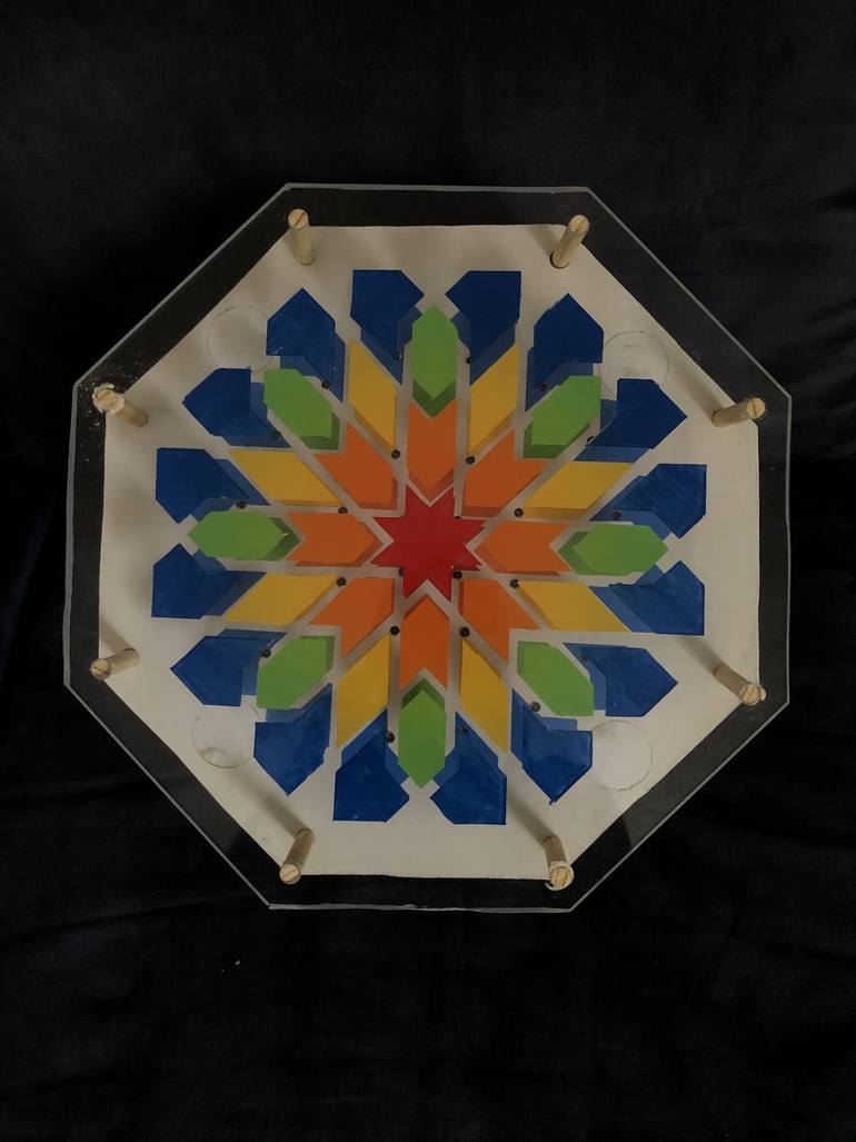 Table de lumière Installation by Omar Chraibi | Saatchi Art