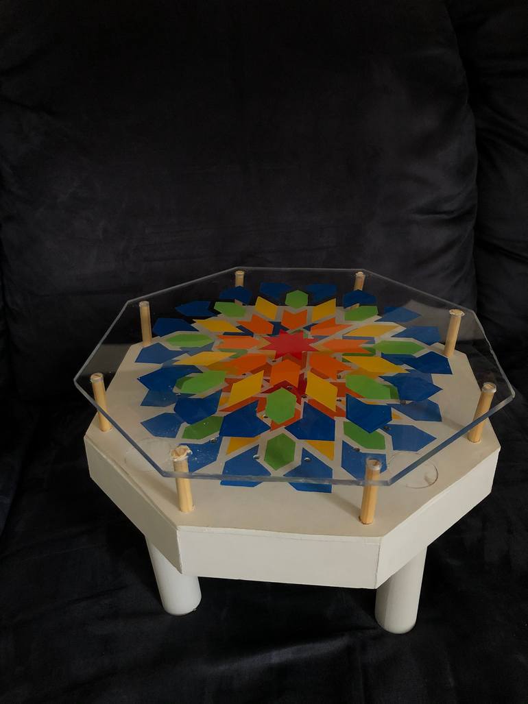 Table de lumière Installation by Omar Chraibi | Saatchi Art