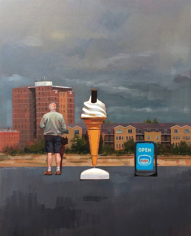 A Big 99 Painting by Andrew Morris | Saatchi Art