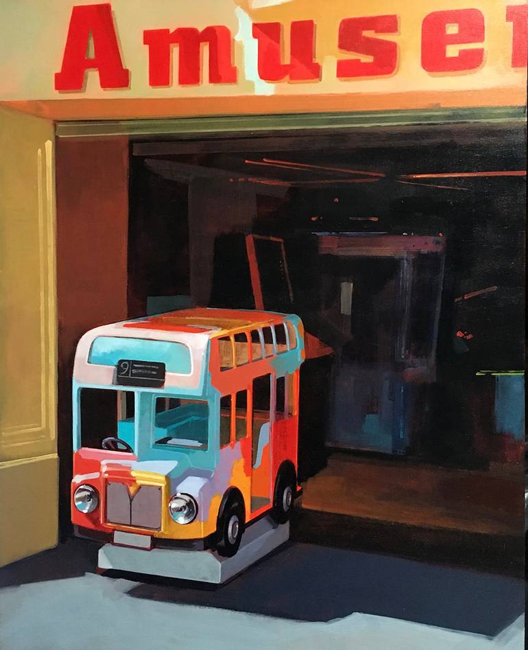 Amuse Painting by Andrew Morris | Saatchi Art