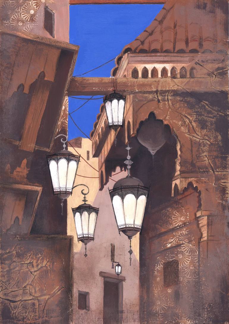 The Shape Of The Sky 1 Painting by Victoria Fifield | Saatchi Art