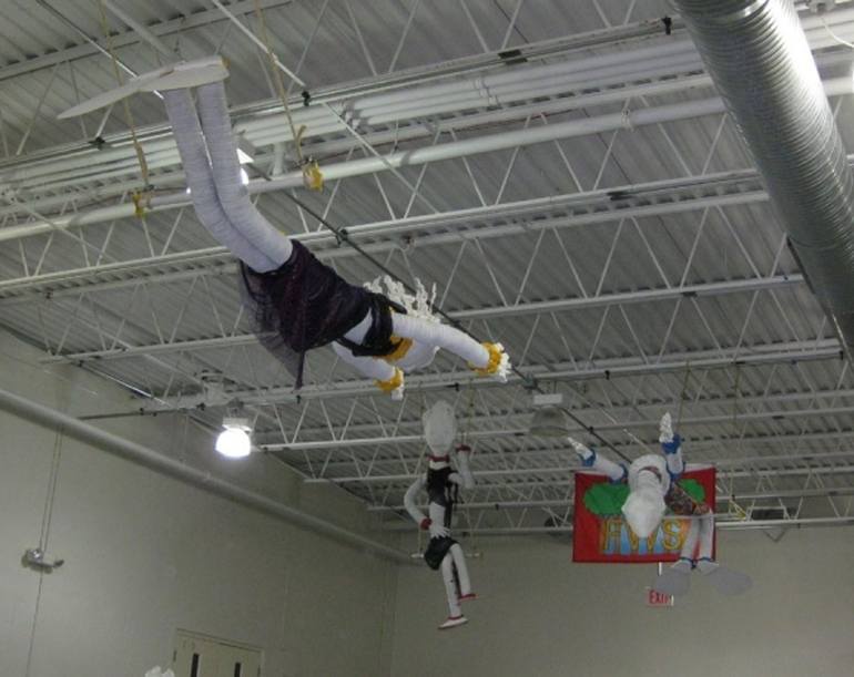 The Flying Corbinos Sculpture by Jim Felice | Saatchi Art
