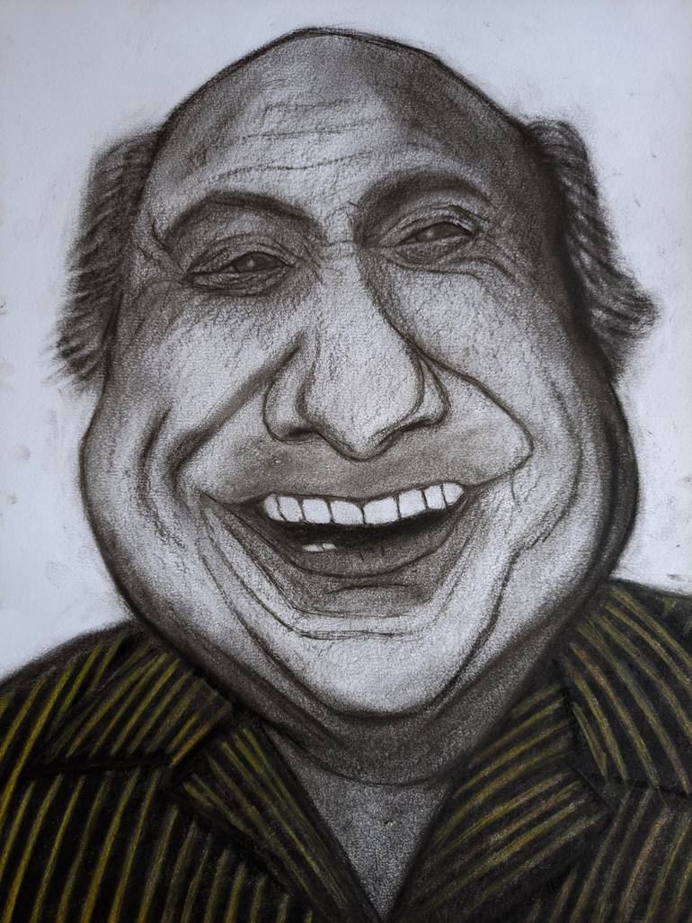 Uncle Bun Drawing by ANAND VL | Saatchi Art