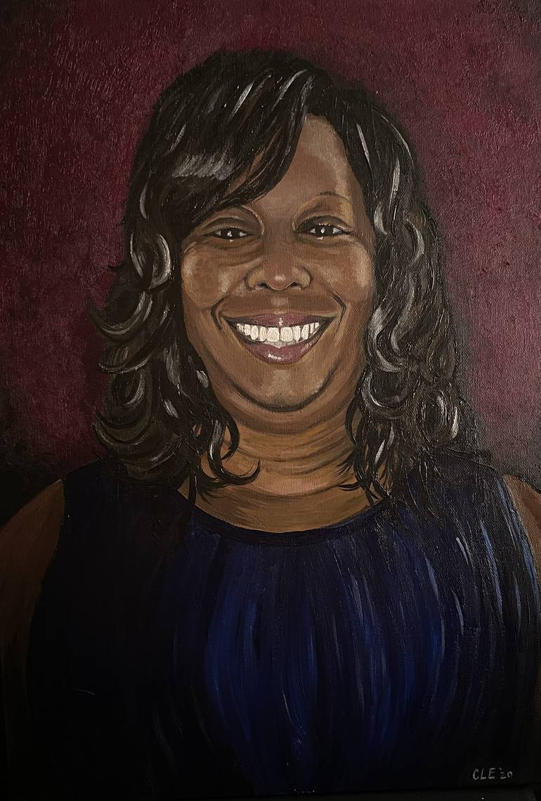 Jennifer Painting by Zayah Mainwaring | Saatchi Art