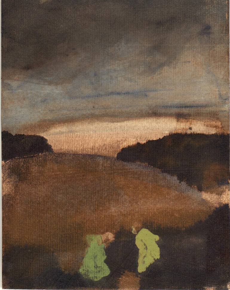 The old Men. Painting by graham binks | Saatchi Art