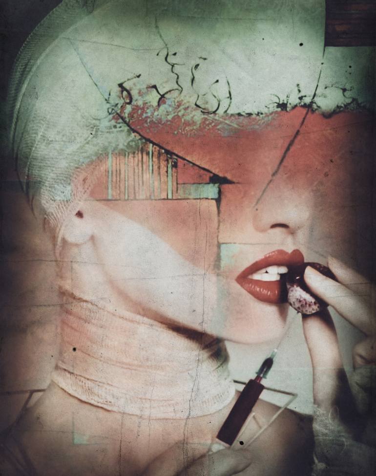 Art Color Face Vol. 27 - Anesthesia. Art portrait on canvas - Limited ...