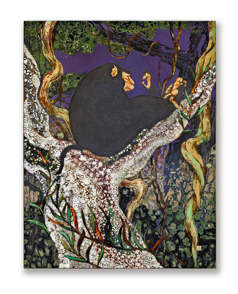 Lyricist Painting by Saeko Ando | Saatchi Art