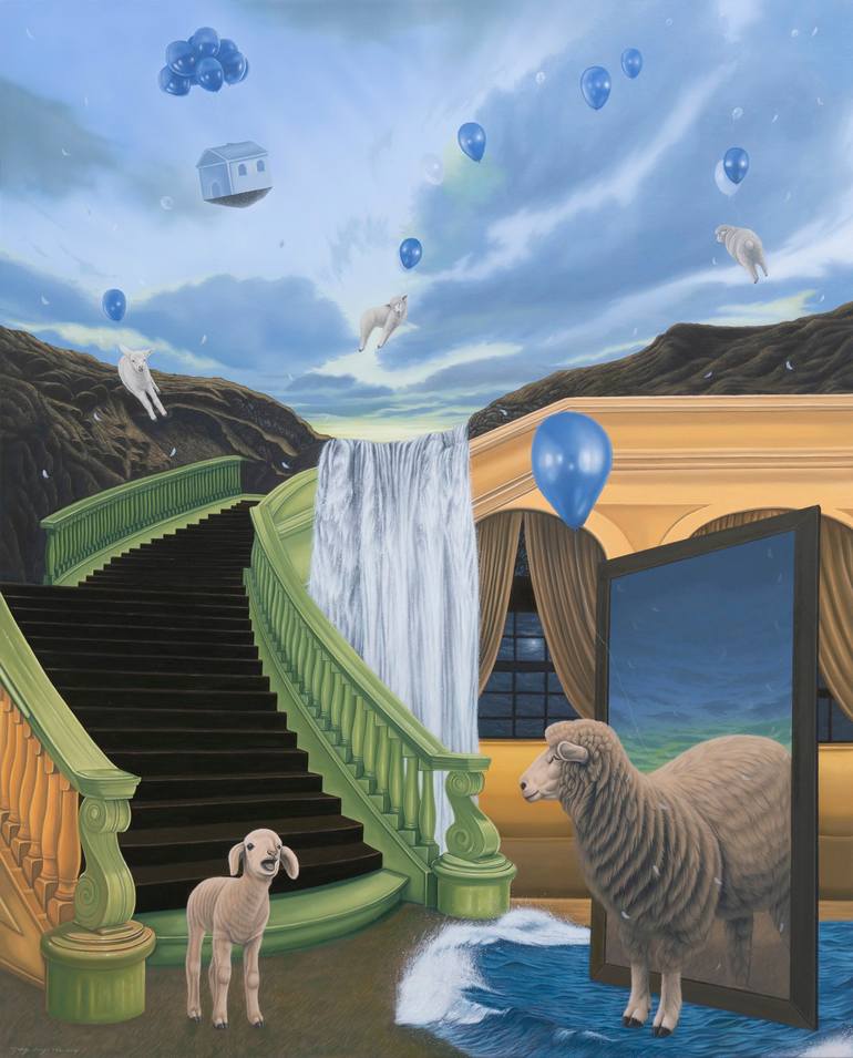 Antic and Utopia Painting by Sungone Jung | Saatchi Art