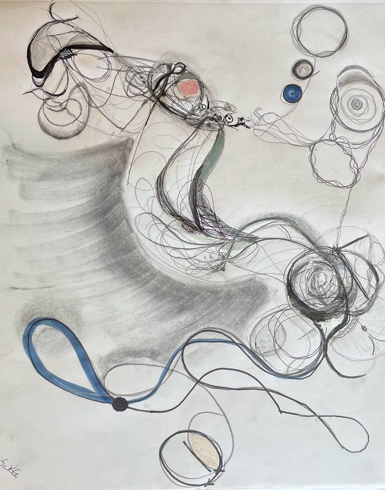 CYCLIC Drawing by Melissa Libutti | Saatchi Art