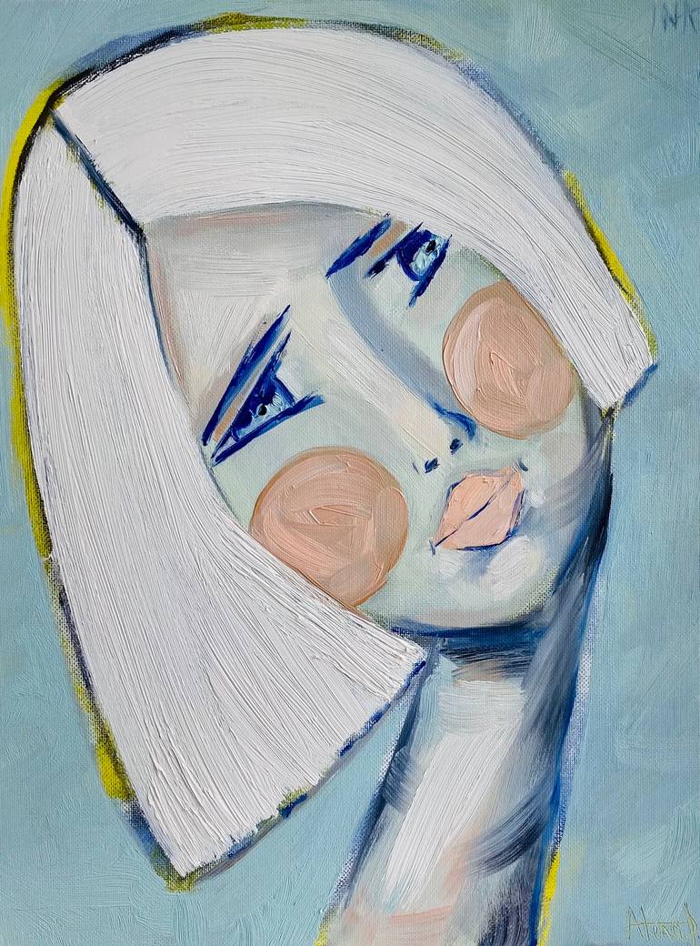 Ina Painting by Atena Diac | Saatchi Art