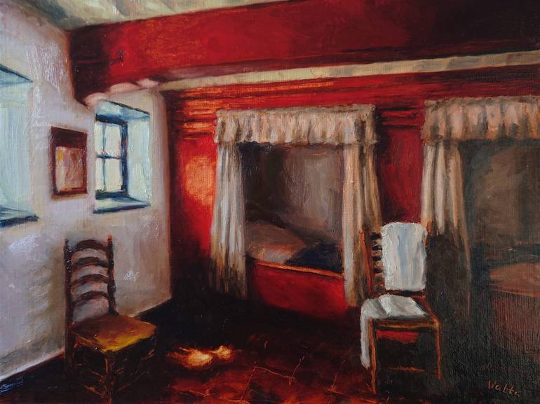 Downstairs X Painting by Val Valta | Saatchi Art