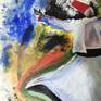 Whirling Sufi Painting by Afeefa Faruqi | Saatchi Art