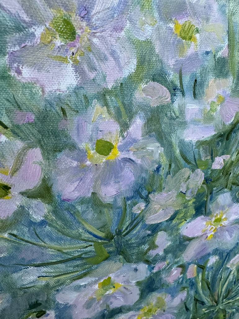 Anemone Painting by Elena Stauffer | Saatchi Art