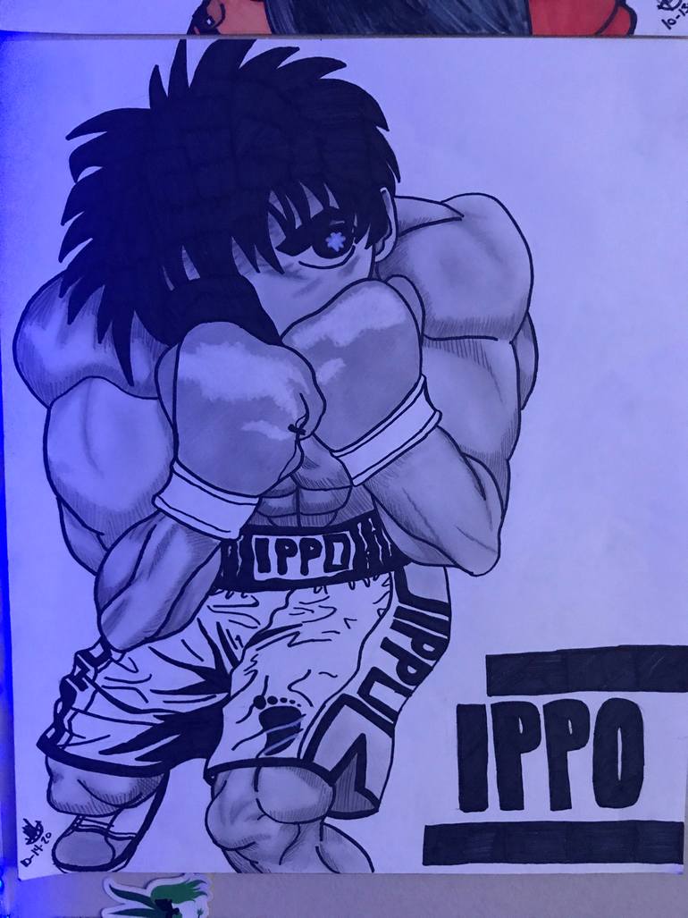 Makunouchi Ippo Drawing by Jodie Dawson | Saatchi Art