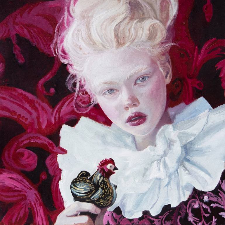 Fragile Doll Painting by Naska Anastasia Gladkova | Saatchi Art