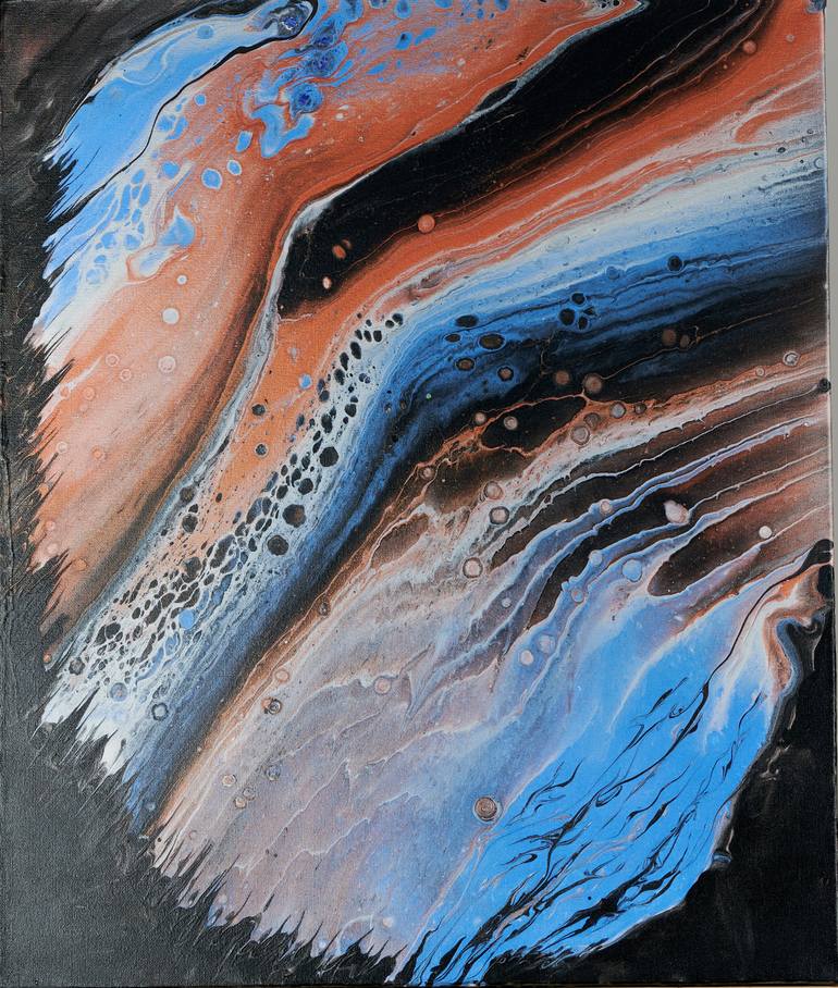 Abstraction Mars Painting by Alena Agaki | Saatchi Art