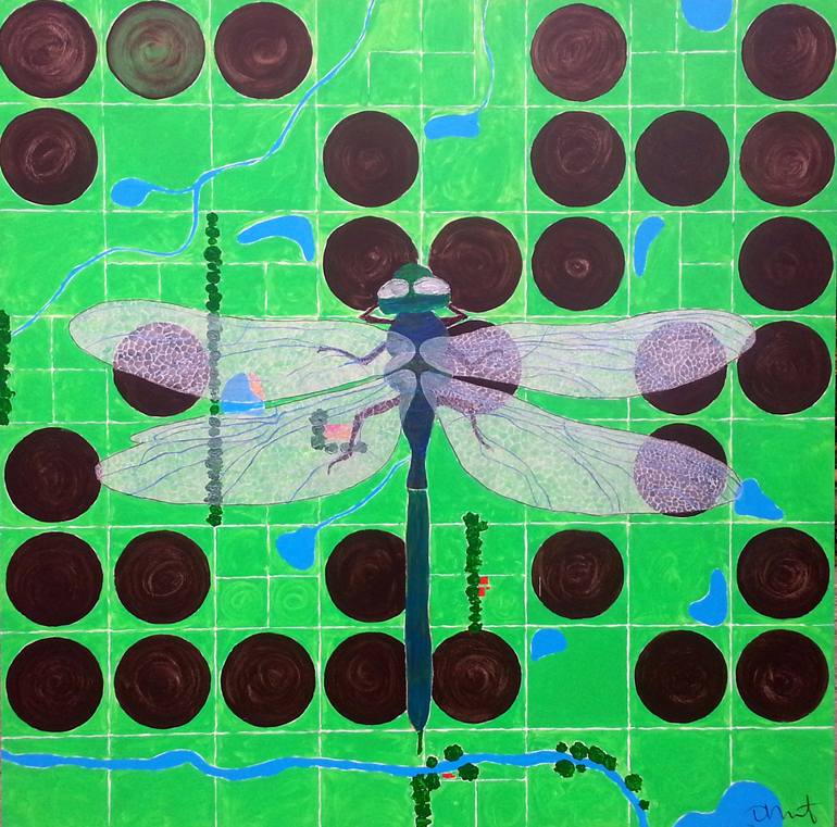 Flyover Country Painting by Dave Root | Saatchi Art