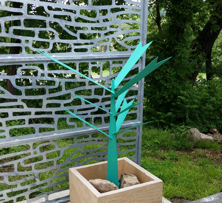 Iron Arbor Sculpture by Dave Root | Saatchi Art