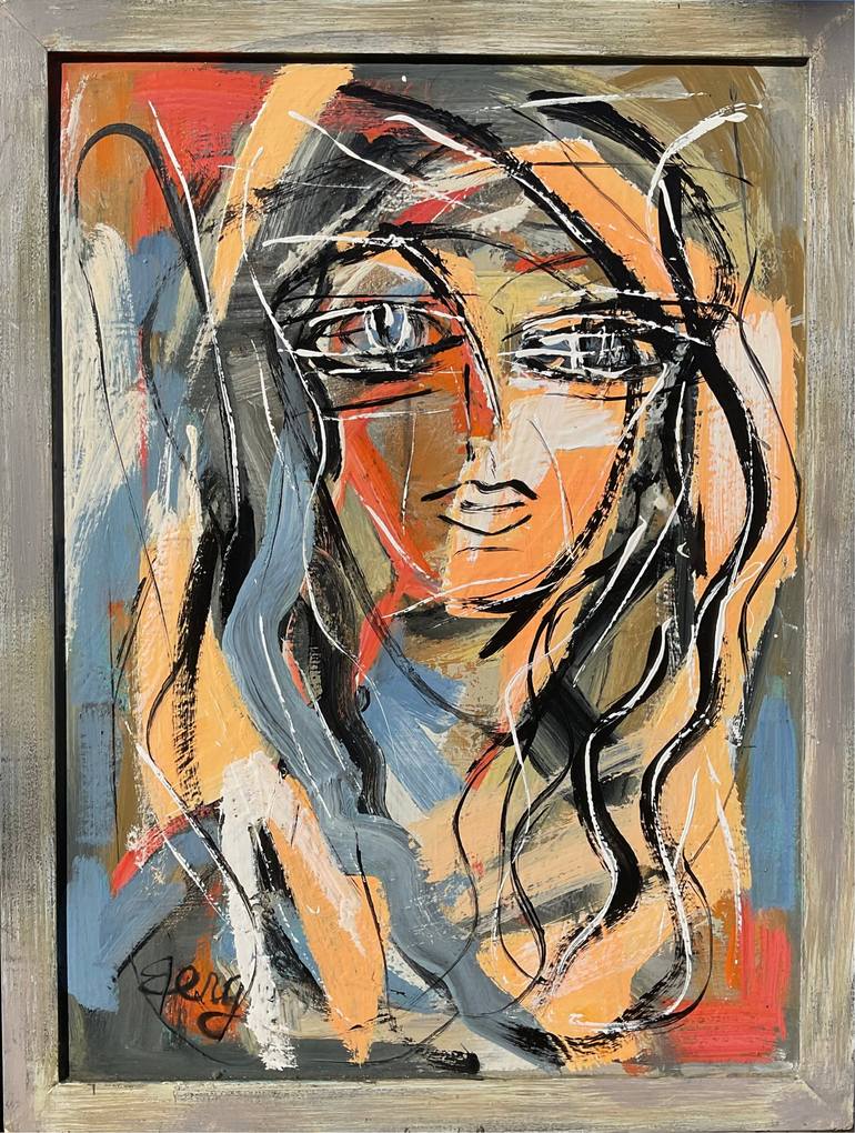 I am Beautiful Painting by Mona Berga | Saatchi Art