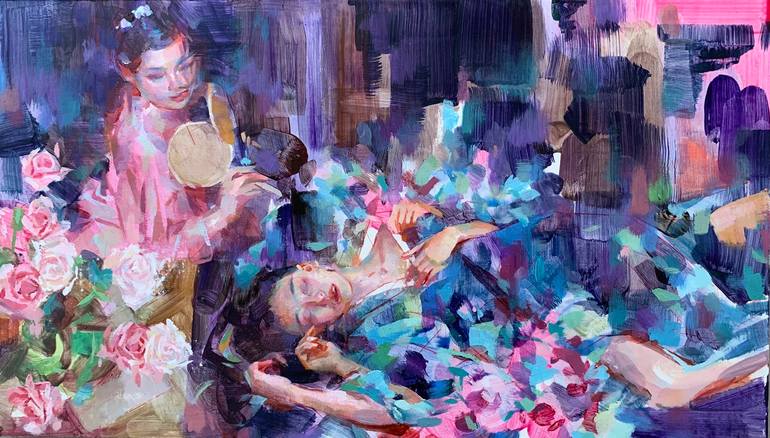 The Dream Painting by Shelly Wan | Saatchi Art