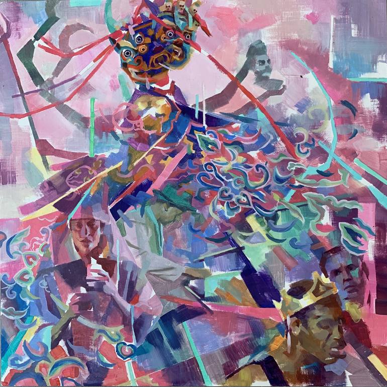 The Rite Painting by Shelly Wan | Saatchi Art