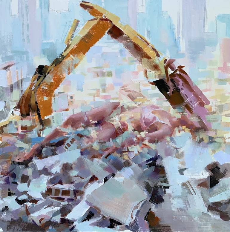 Homeland Painting by Shelly Wan | Saatchi Art