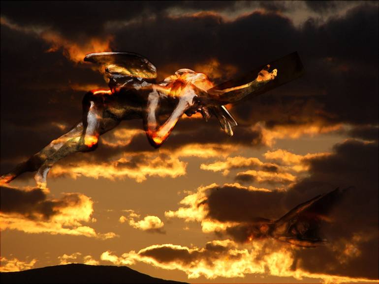 Rodin Angel Photography by clair waagen | Saatchi Art