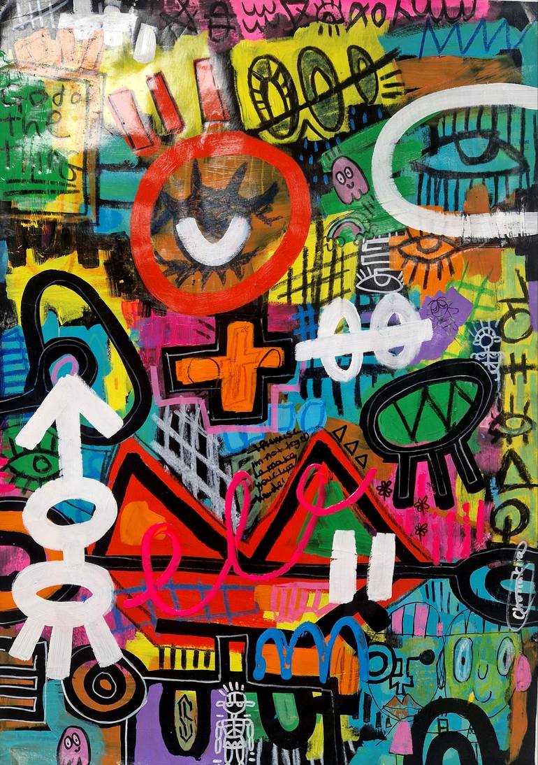 Cyndi Painting by Charmaine Chanakira | Saatchi Art