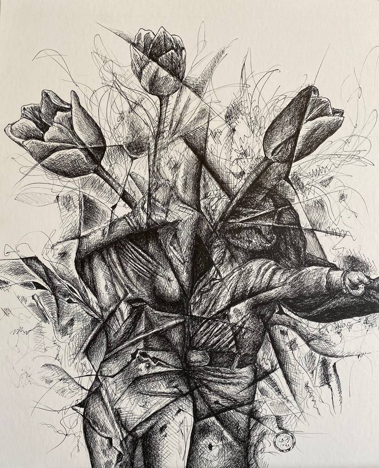 Untitled Drawing by Jelbert Karami | Saatchi Art