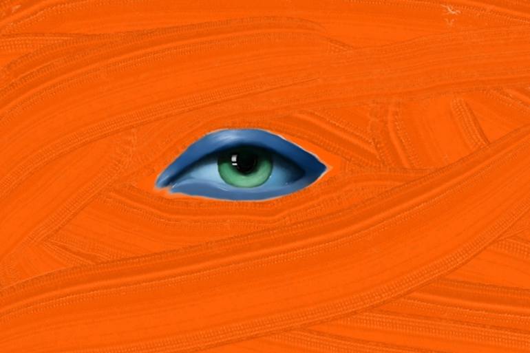 The all-seeing eye of avatar - Limited Edition of 1 Mixed Media by Not ...