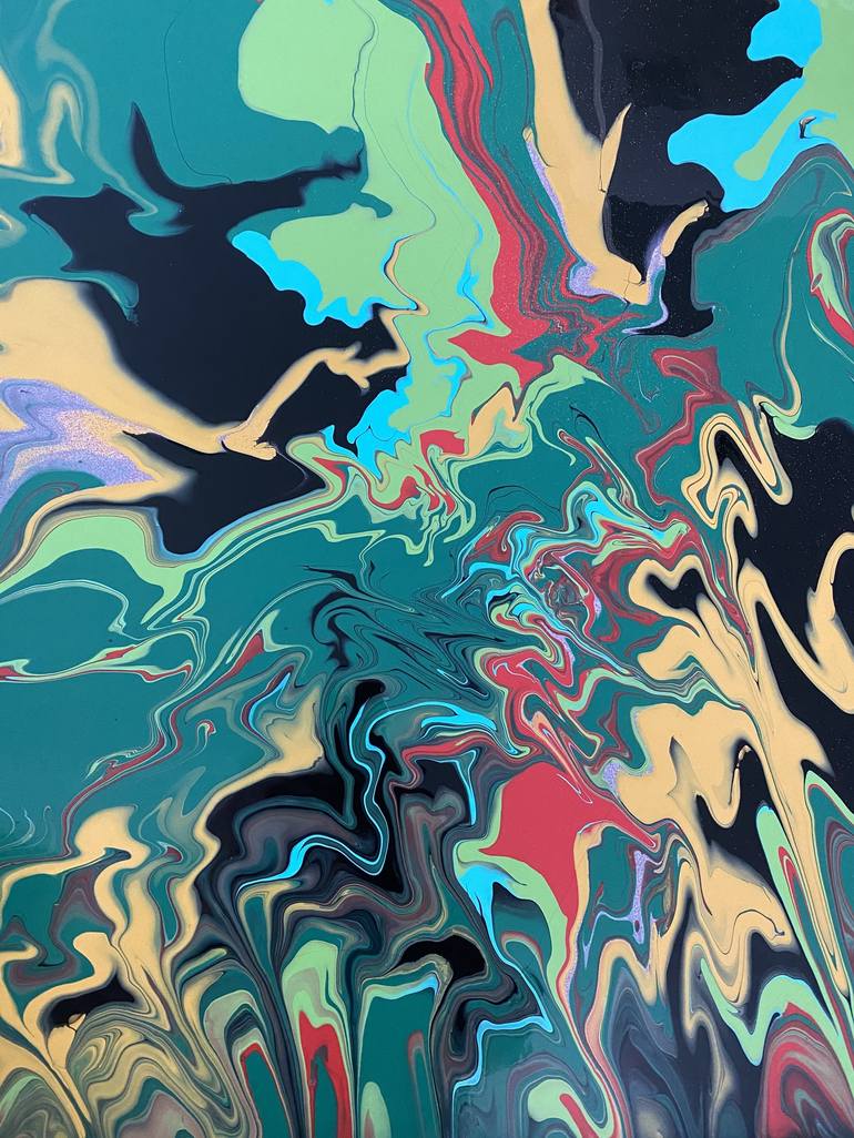 Chasm Painting by Sylvia Yu | Saatchi Art