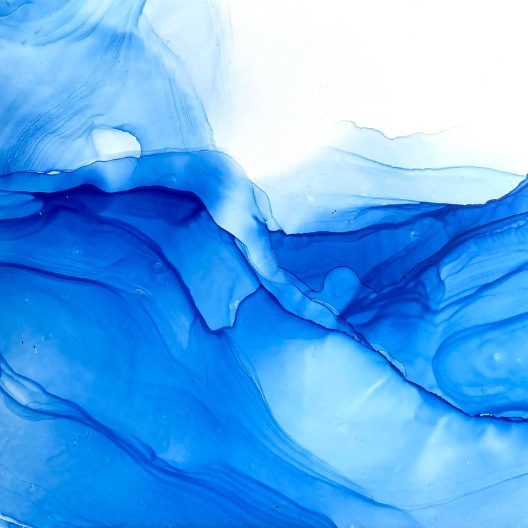 The Water. 4 Elements. Painting by Kseniya Klepikova | Saatchi Art