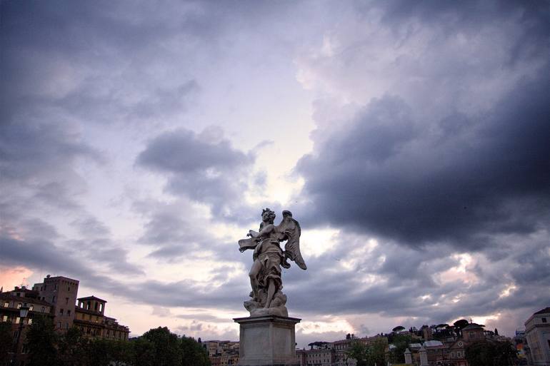 Angel statue in Ponte Sant'Angelo, Rome Photography by Antonio Capurso ...