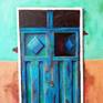 Old Door Painting by Nasser Moreno | Saatchi Art