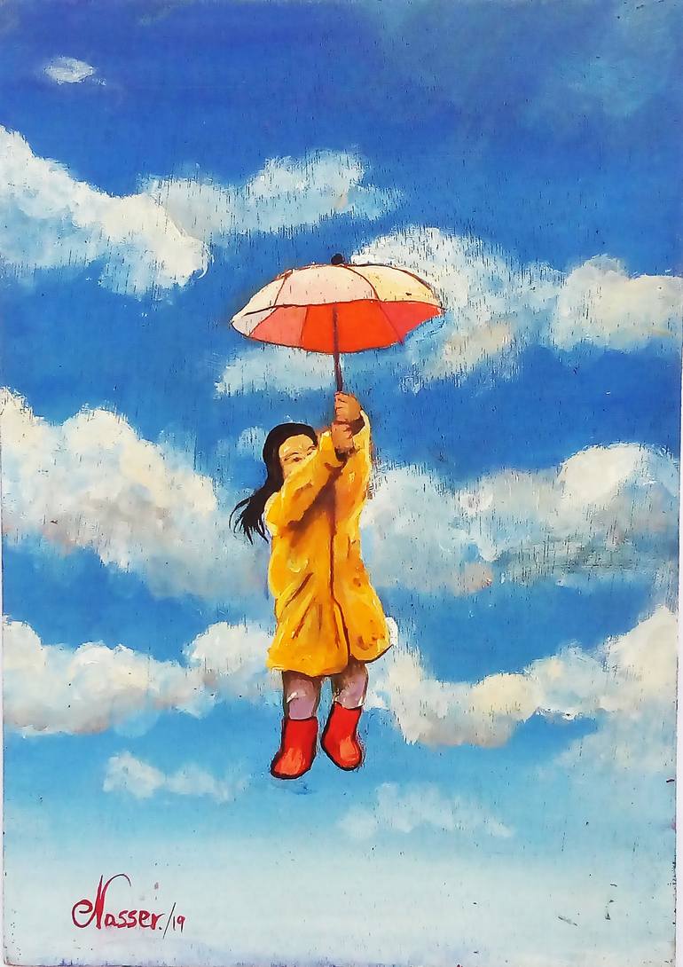 Freedom Painting by Nasser Moreno | Saatchi Art