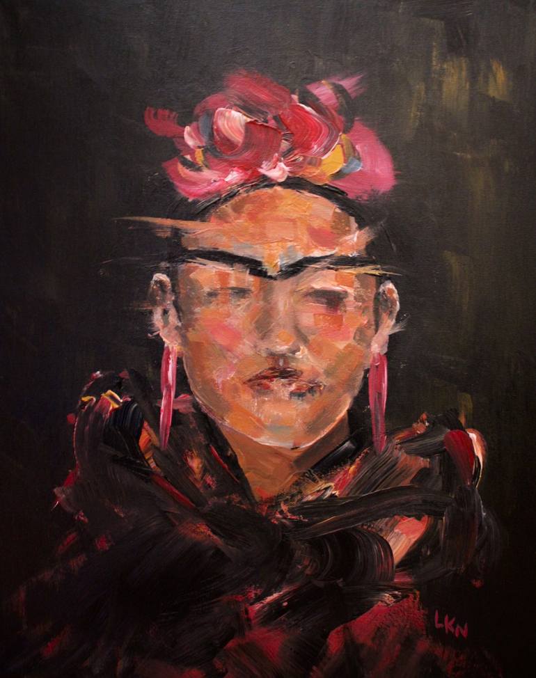 La Frida! Painting by Letizia Nelson | Saatchi Art