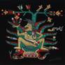 Mayahuel Aztec Goddess of Agave black velvet Painting by Diane ...