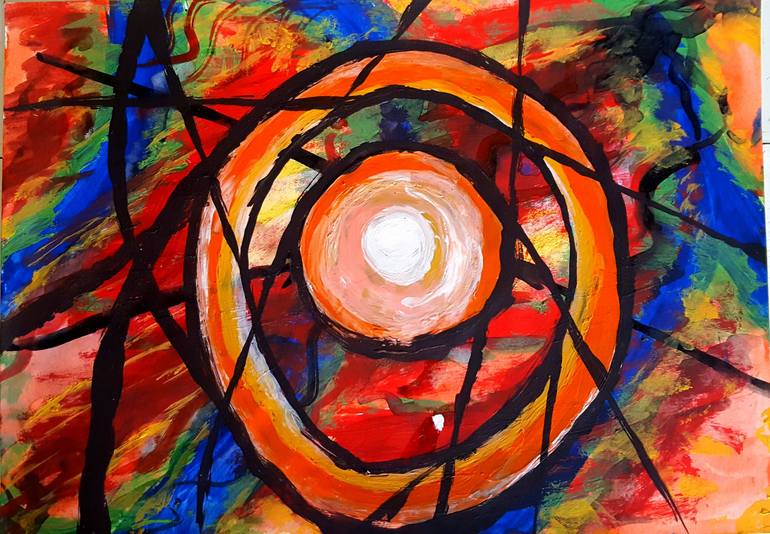 All-seeing eye Painting by Svetlana Nekrasova | Saatchi Art