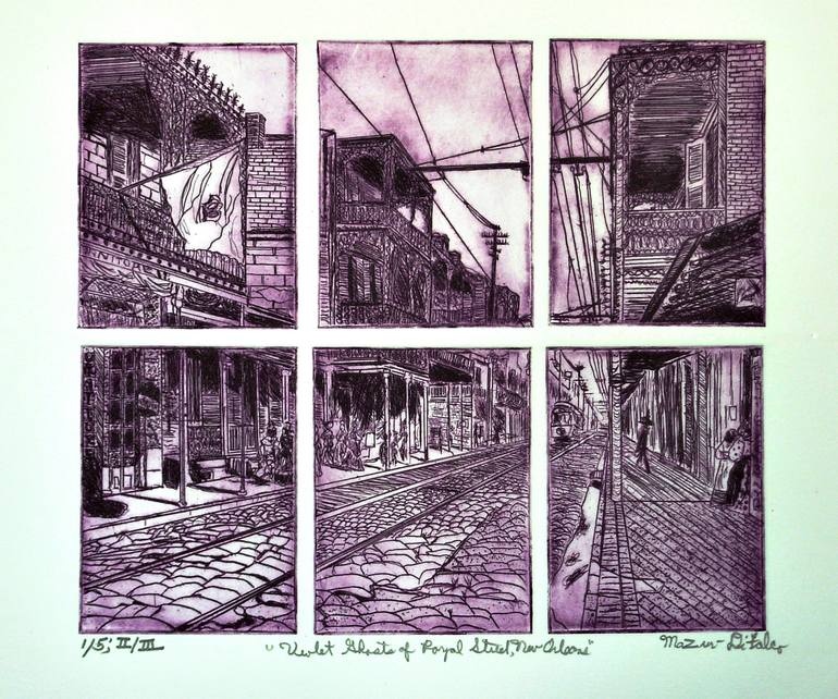 Violet Ghosts of Royal Street, New Orleans - Limited Edition of 5 ...