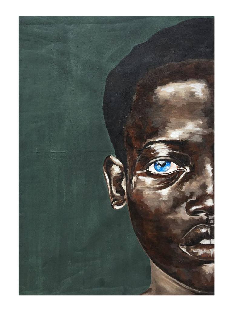 portrait Painting by Progress Malapane | Saatchi Art