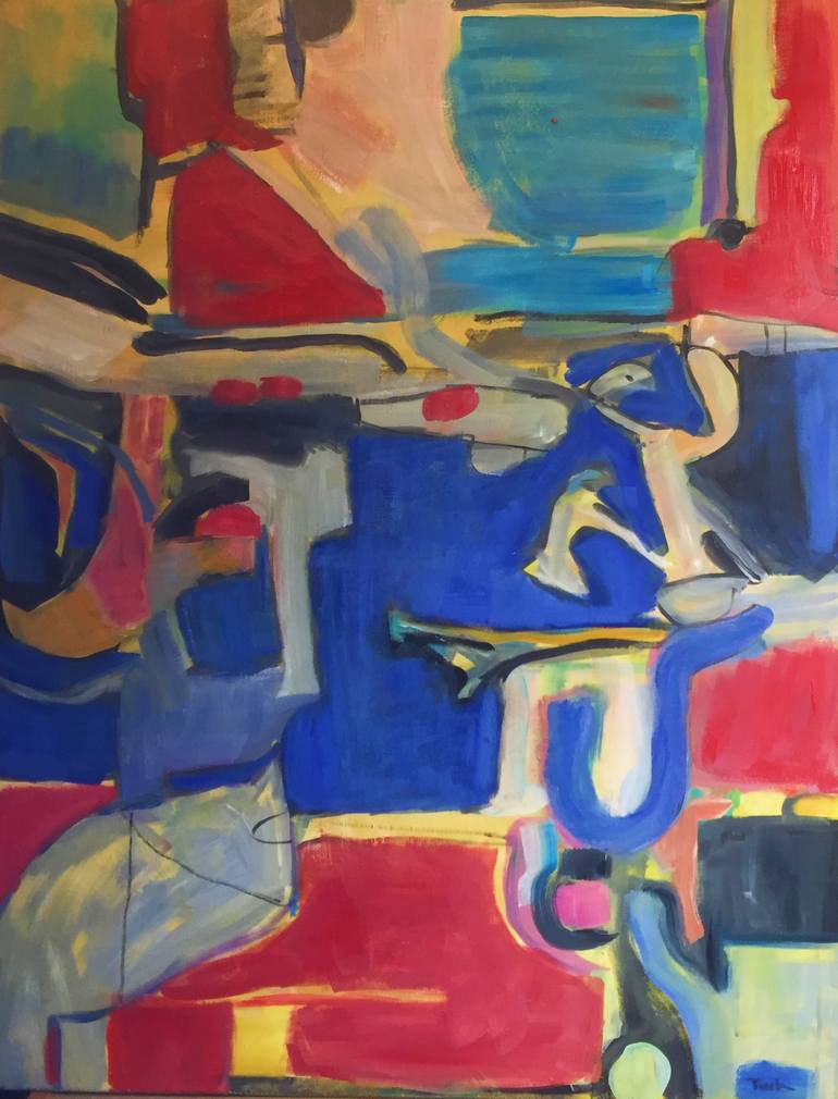 Abstract Painting-My Mary In The Morning Painting by Jo Tuck | Saatchi Art