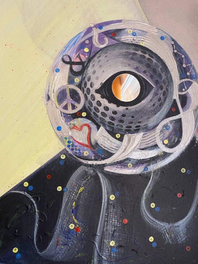 Osmosis of Times Painting by Galia Rude | Saatchi Art