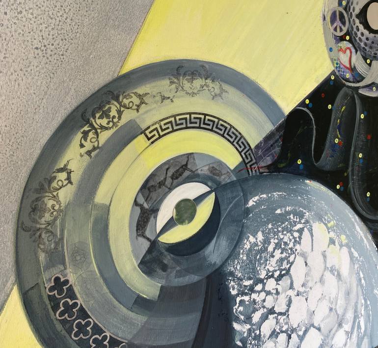 Osmosis of Times Painting by Galia Rude | Saatchi Art