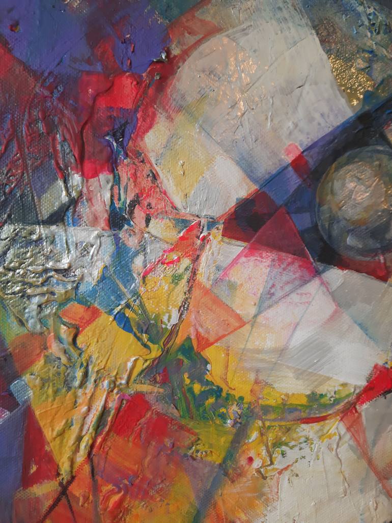 In the space of time Painting by Galia Rude | Saatchi Art