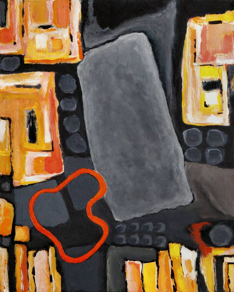 Night & Day 4 Painting by Marlene Bergman | Saatchi Art